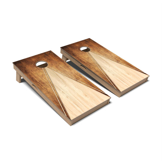 Wood Grain Pro Series Cornhole Boards