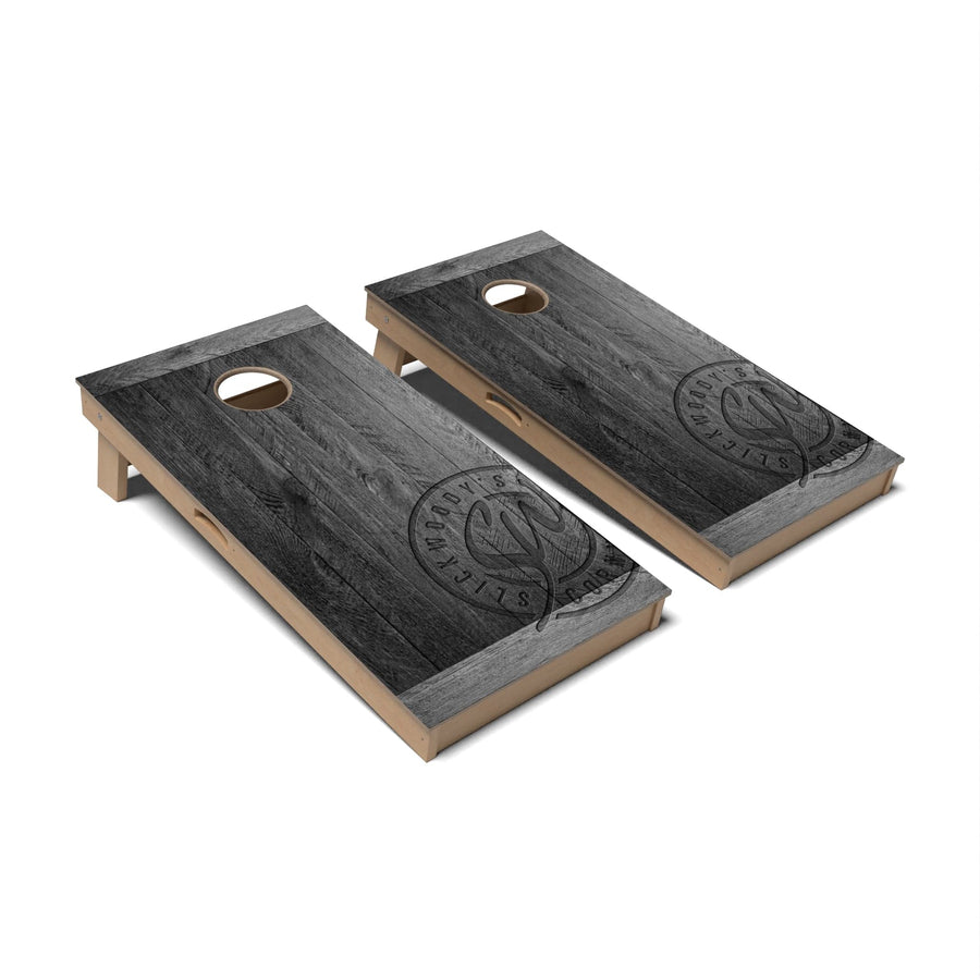 Wood Grain Pro Series Cornhole Boards