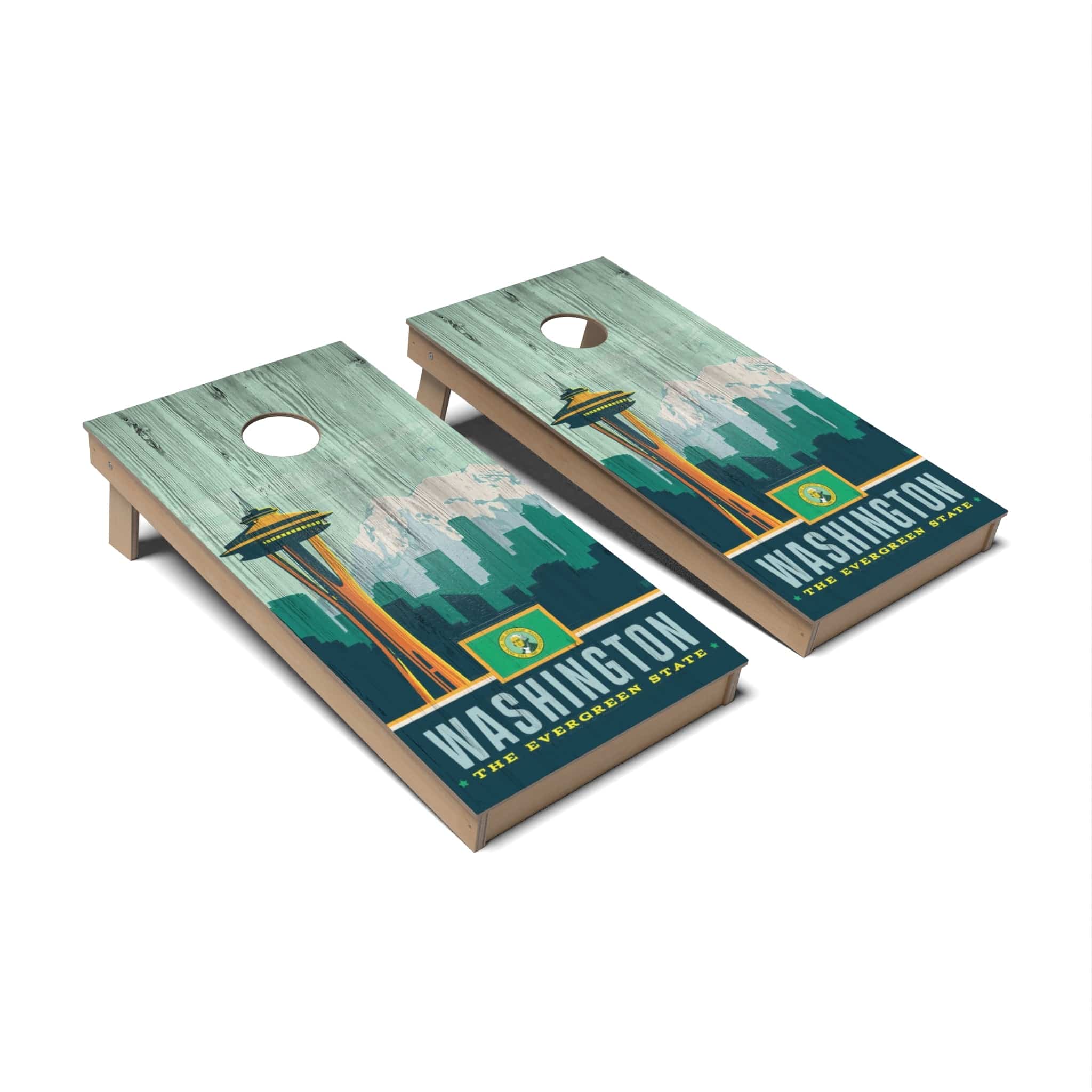 Washington Cornhole Boards - Backyard – Slick Woody's